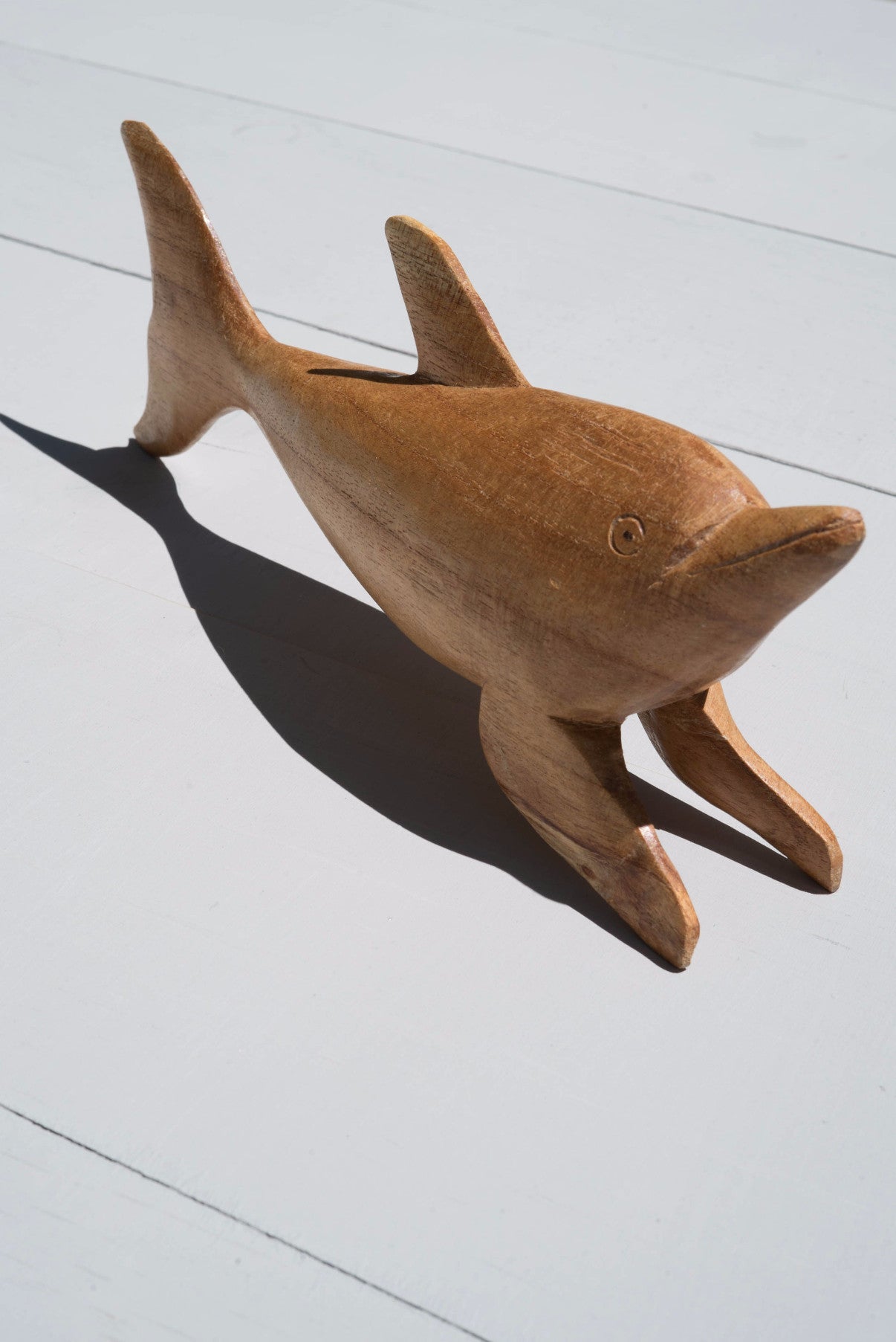 Vintage Decorative Wooden Dolphin – Pahina's Aloha