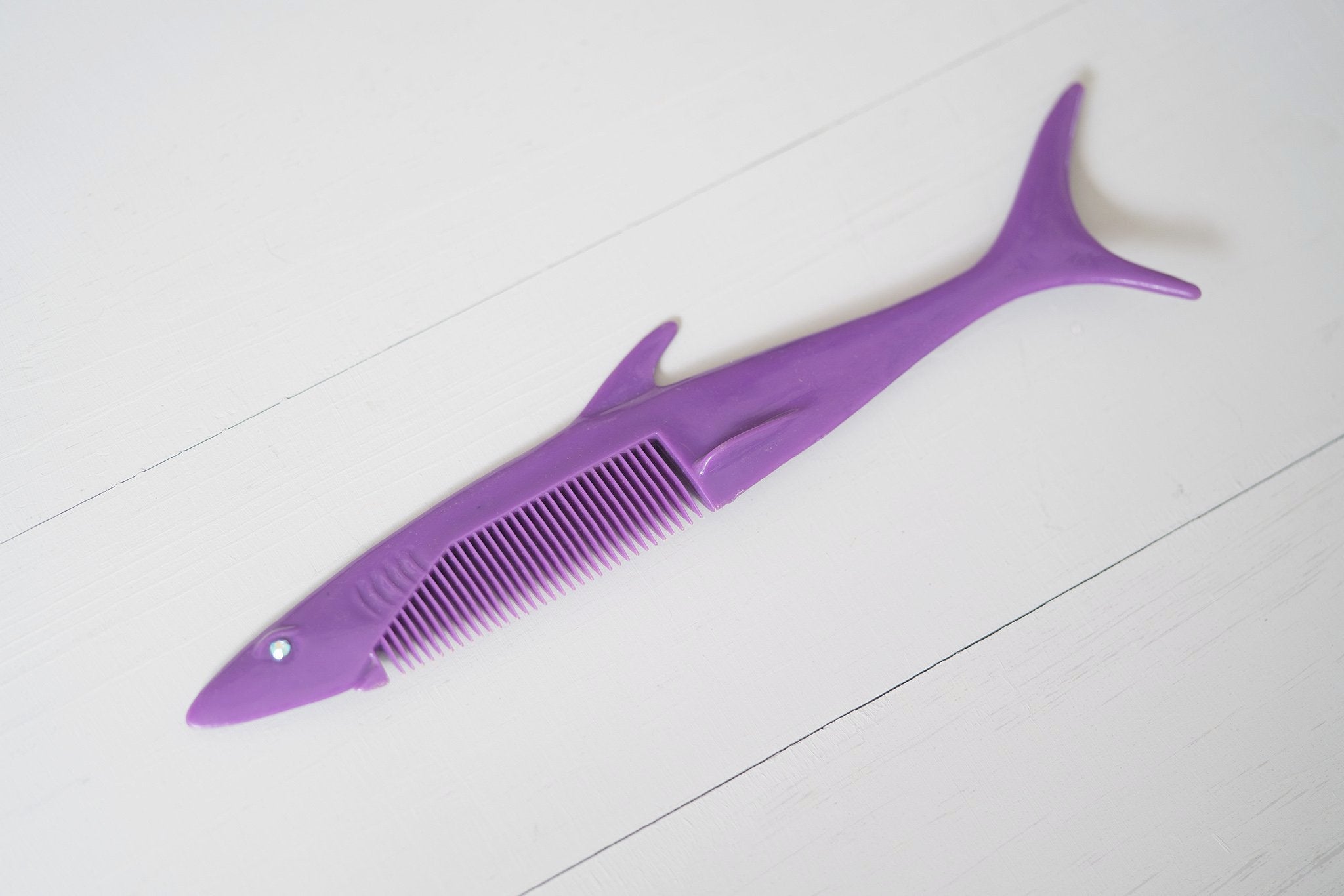Large Funky Vintage Purple Shark Comb– Pahina's Aloha